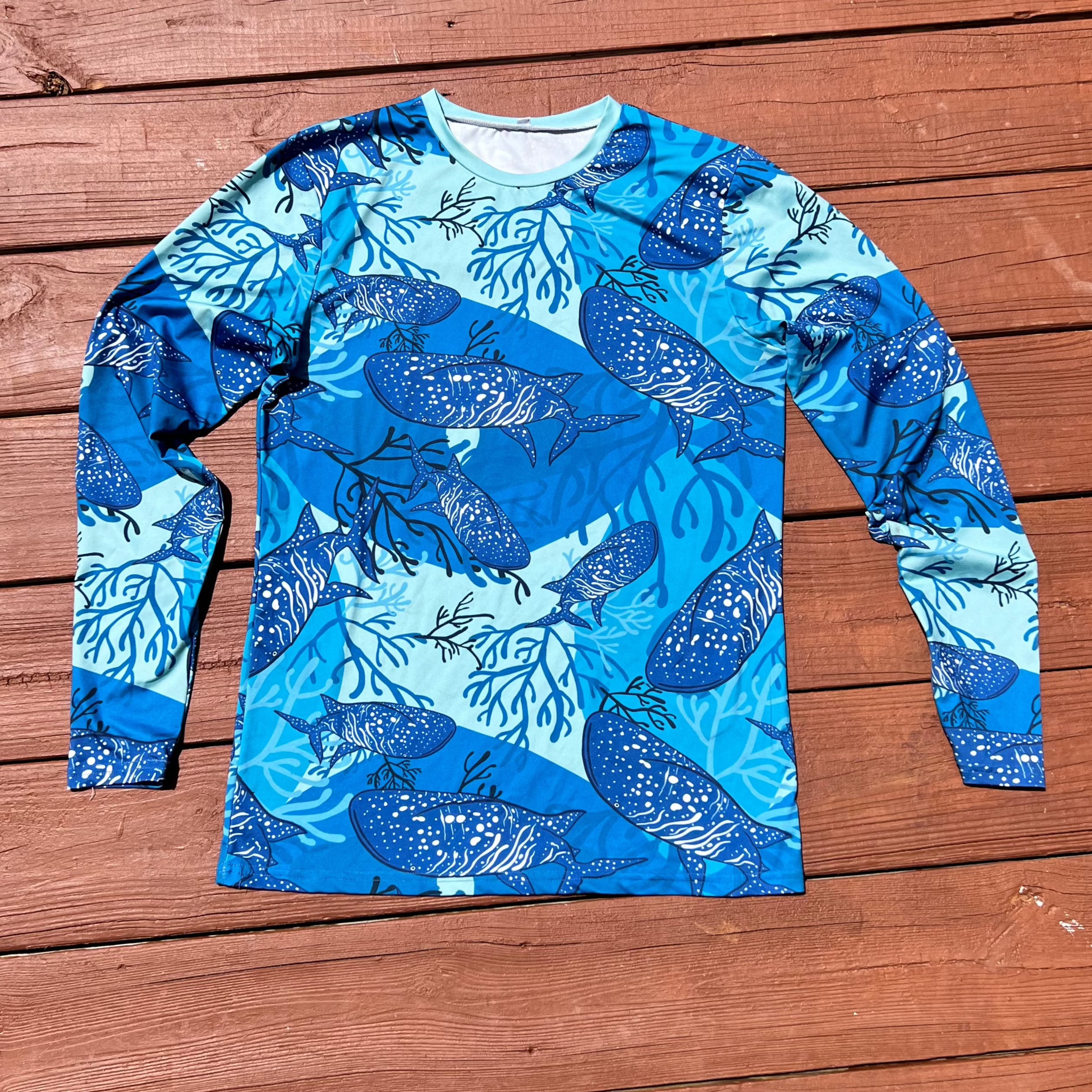 Whale Shark Rashguard – Wanderlust Hats & Apparel