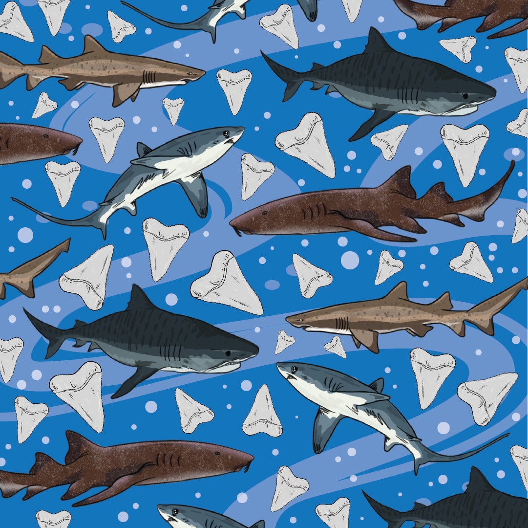 Shark Lovers Print – Wanderlust Hats & Apparel
